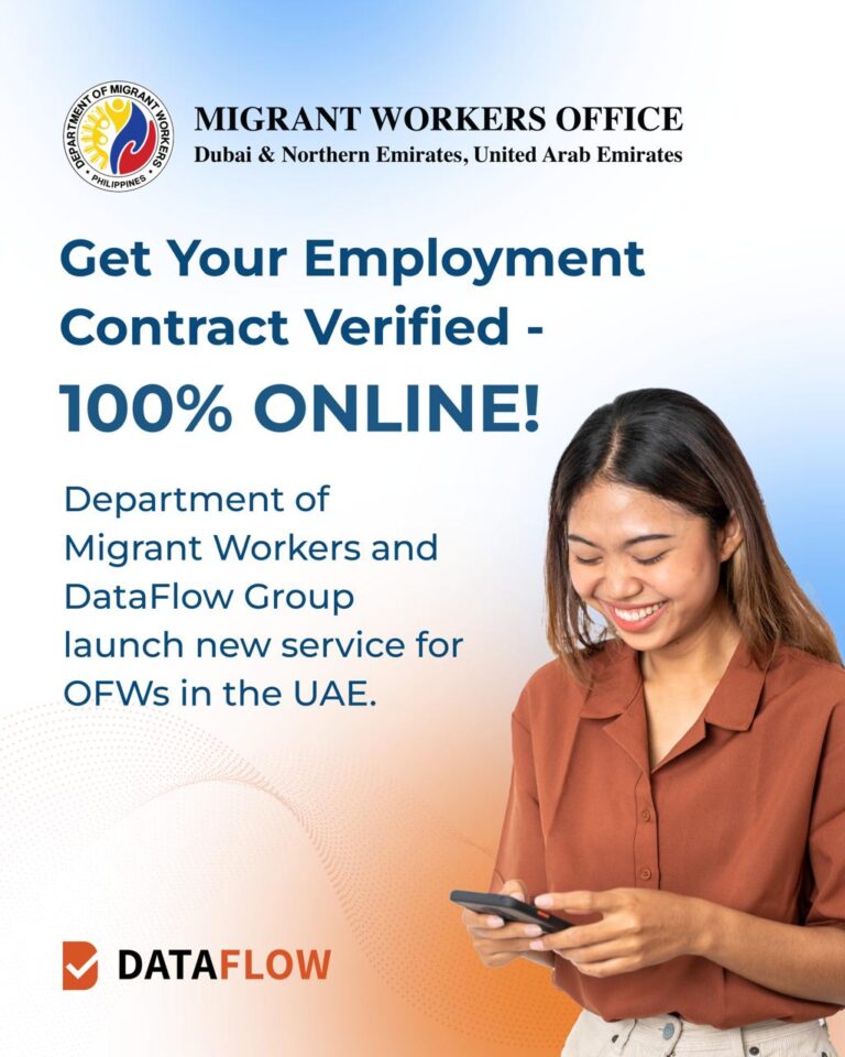 🎉 The Department of Migrant Workers (DMW) Migrant Workers Office (MWO) Dubai and Northern ...